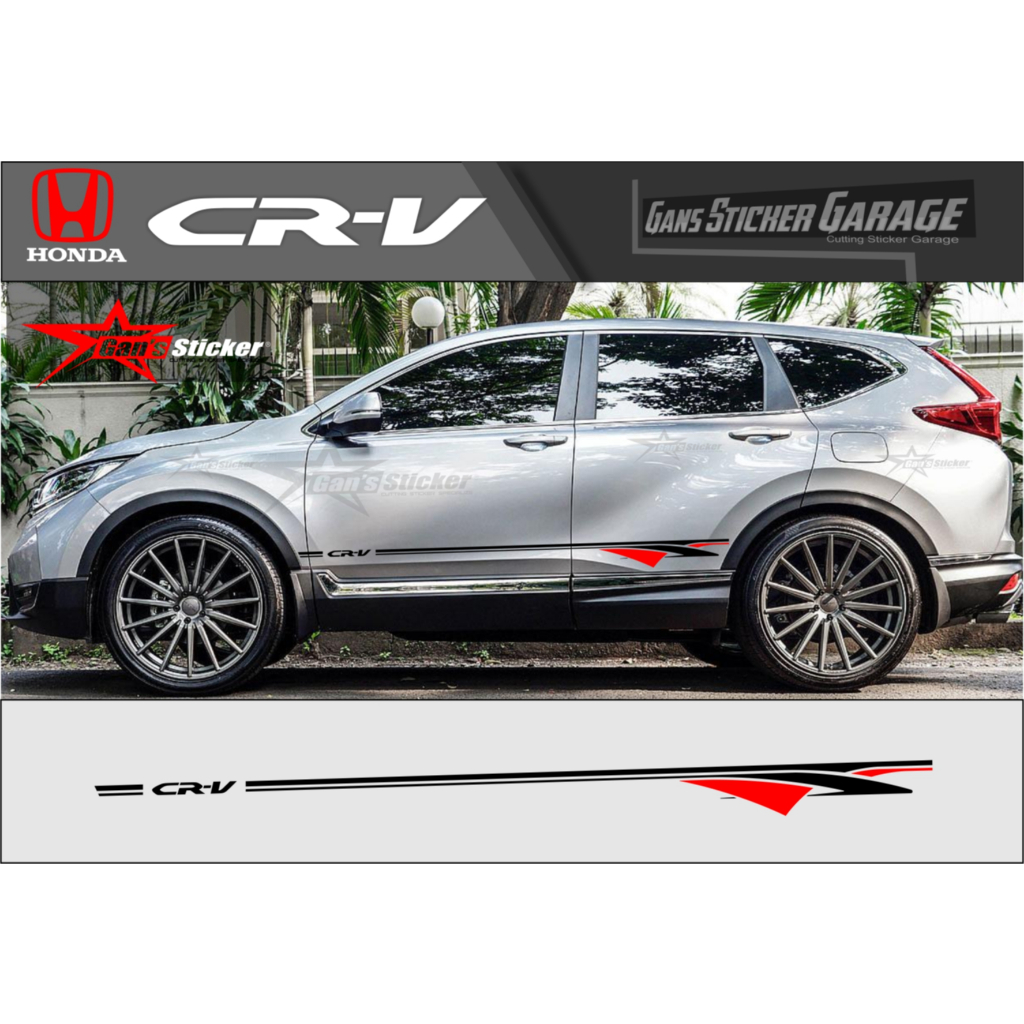 Jual sticker honda crv 2020 2021 sticker pintu honda crv aksesoris ...