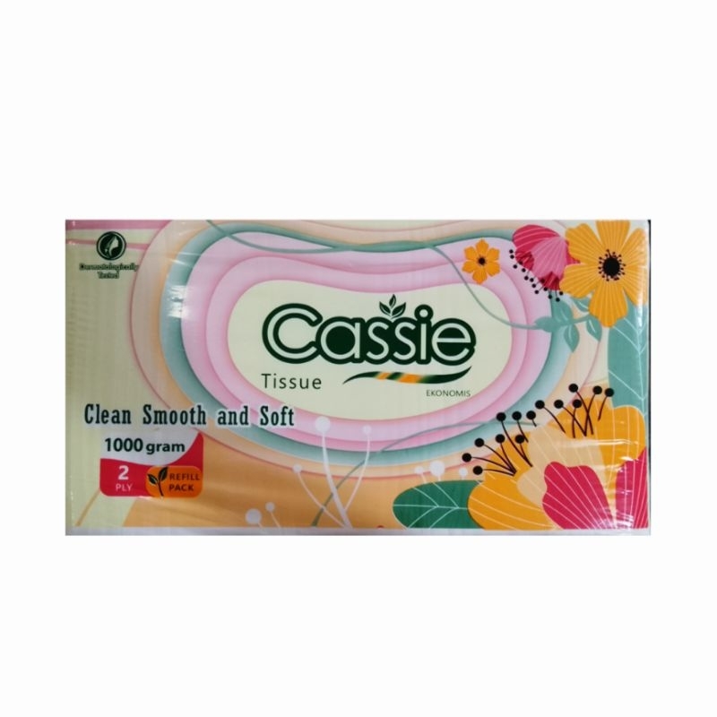 Jual Cassie Tissue 1000 gram 2 ply Clean Smoot Soft 1kg 1 kg 1000gr ...