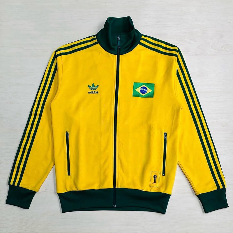 Jual Tracktop Adidas Brazil 1998 retro fifa wolrdcup edition | Shopee ...