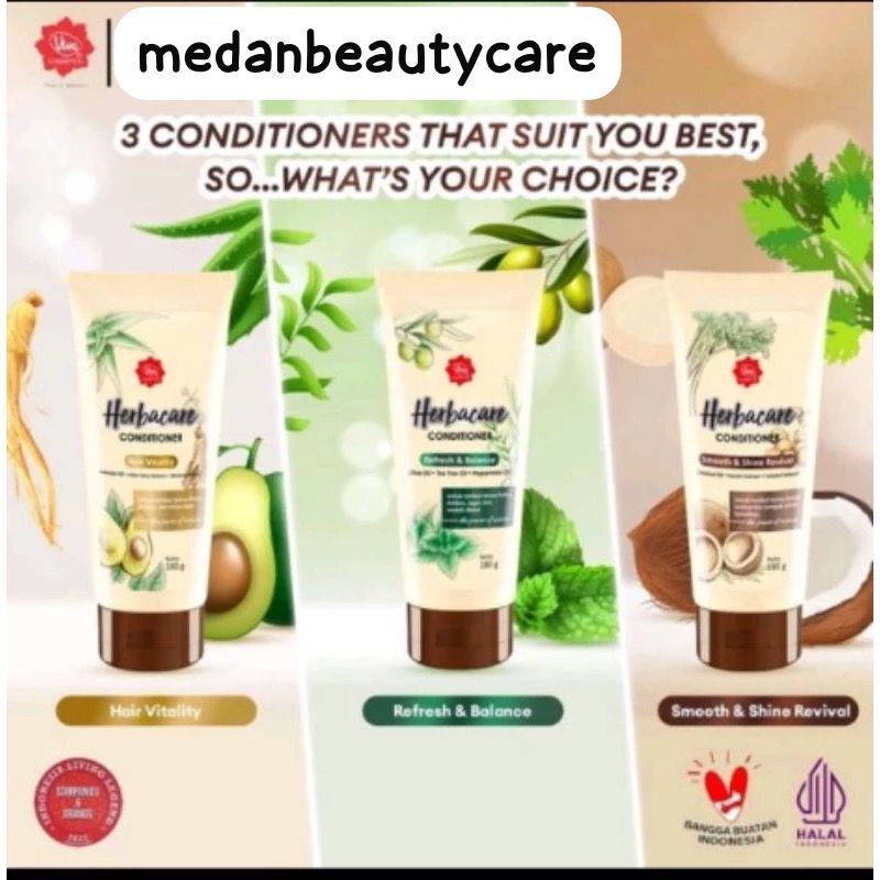 Jual Viva Conditioner Herbacare 180ml | Shopee Indonesia
