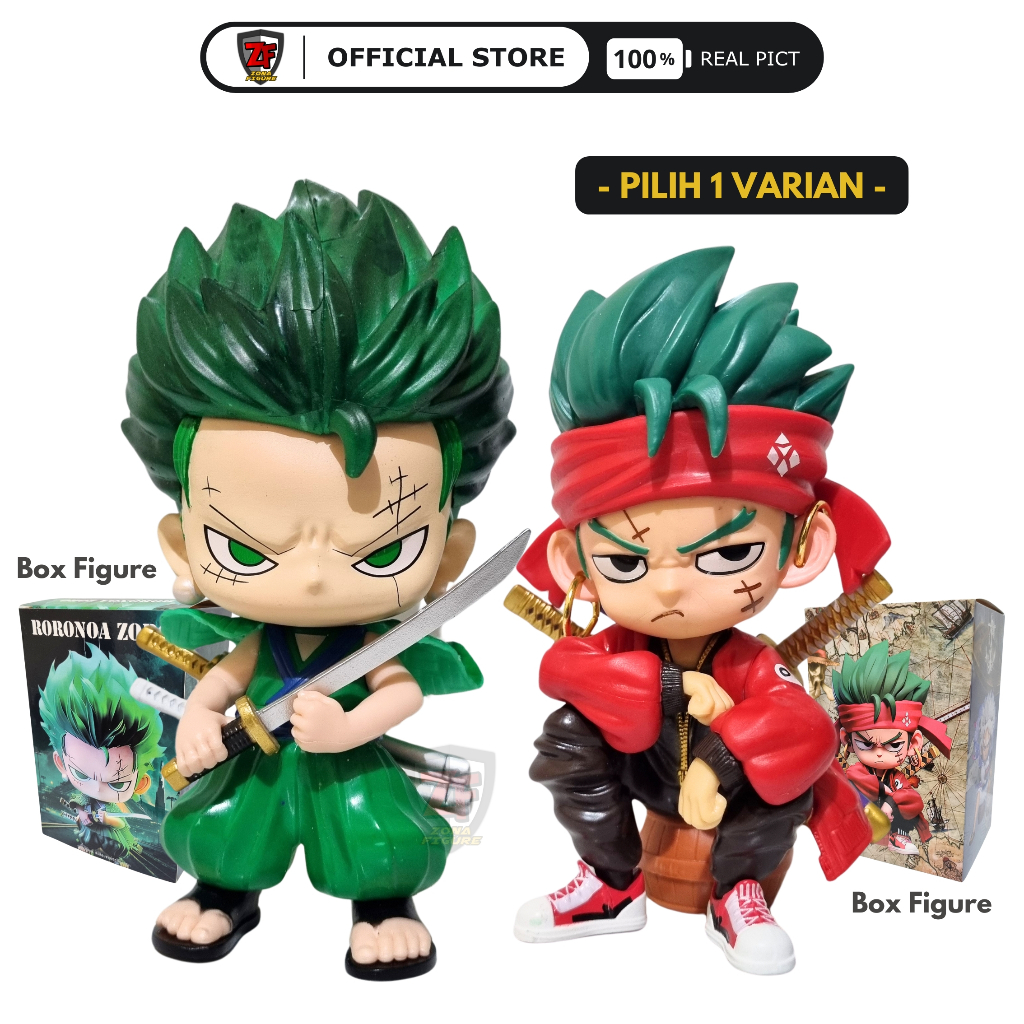 Jual Action Figure One Piece Chibi Roronoa Zoro Pajangan One Piece ...