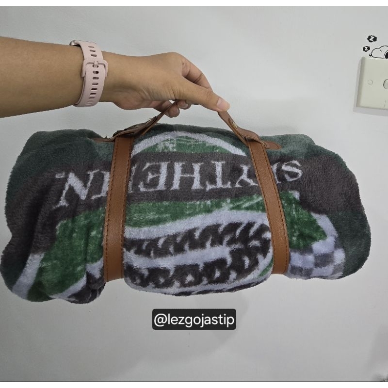 Jual Selimut Harry Potter Slytherin - MINISO x Harry Potter | Shopee ...