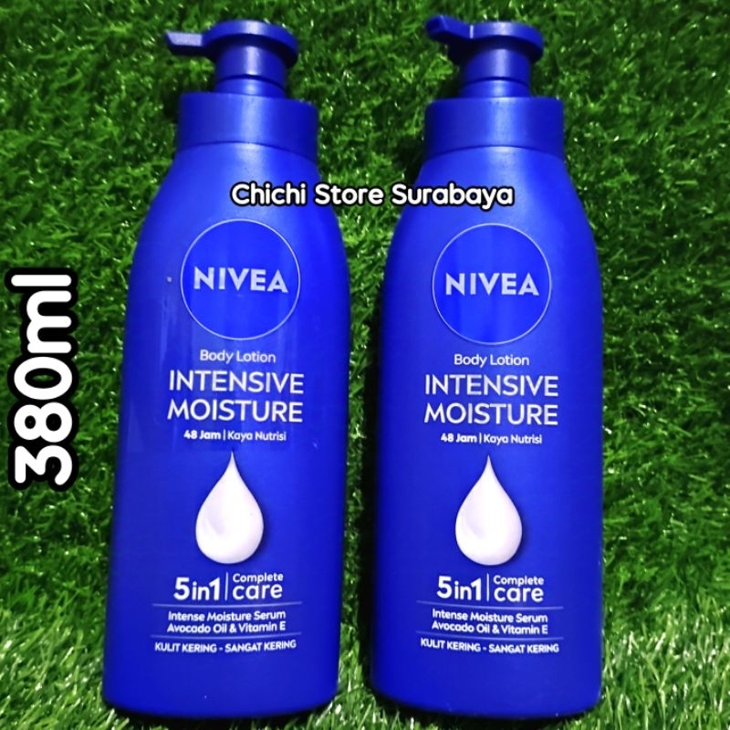 Jual (Exp2027)Nivea Body Lotion Intensive 48jam Moisture 5in1 380 ml | Shopee Indonesia