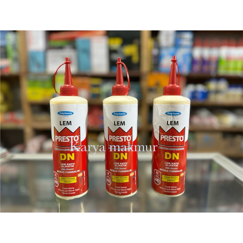 Jual Lem Kayu Presto DN 600gr serbaguna anti formalin | Shopee Indonesia