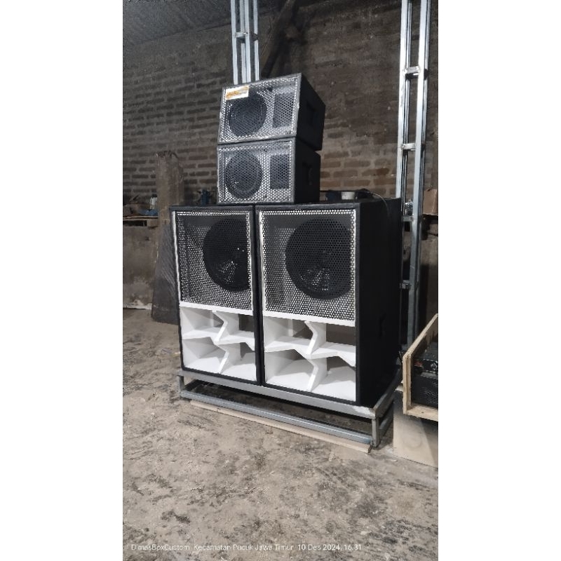 Jual Paket sound miniatur sub 12" x2 mid 6" x2 | Shopee Indonesia