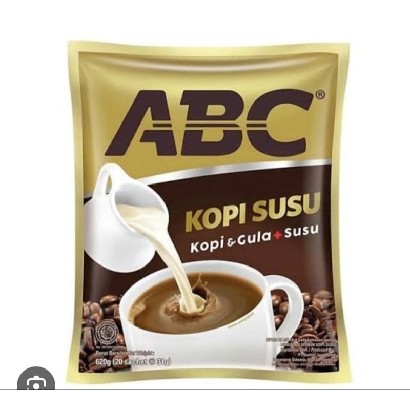 Jual Kopi ABC Susu Kemasan Sachet Renteng isi 10 pcs | Shopee Indonesia