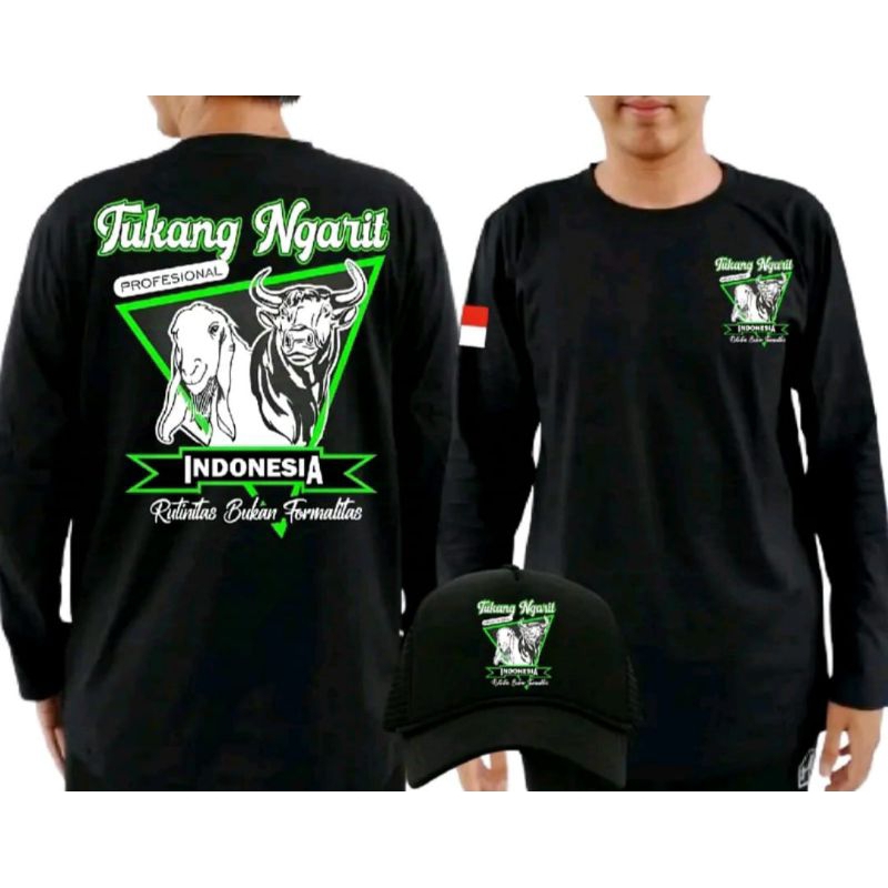 Jual KAOS TUKANG NGARIT PROFESIONAL INDONESIA RUTINITAS BUKAN ...