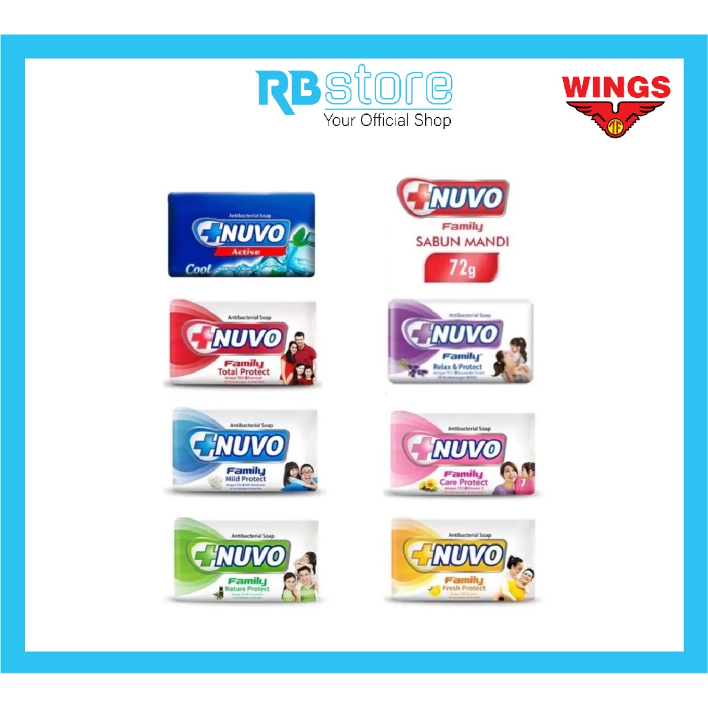 Jual Nuvo Family Soap 72gr - Sabun Mandi Batang | Shopee Indonesia