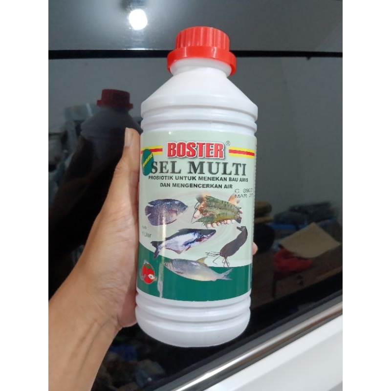 Jual Boster Sel Multi Probiotik Ikan Pengurai Amonia dan Endapan Lumpur ...