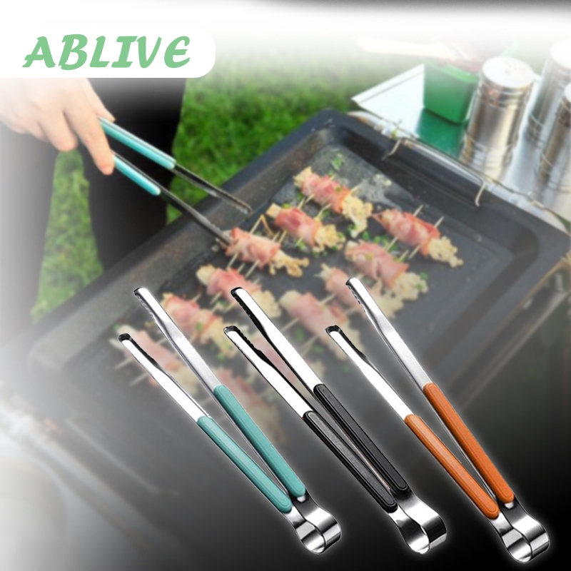 Jual Capitan Daging BBQ Stainless Steel Jepitan Gorengan Penjepit ...