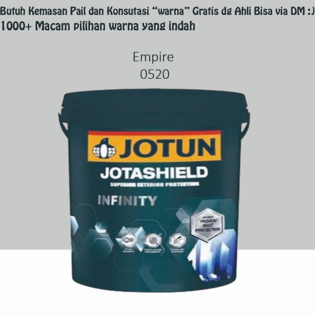 Jual Jotun Jotashield Infinity 2.5L - Empire 0520 (Tinting) | Shopee Indonesia