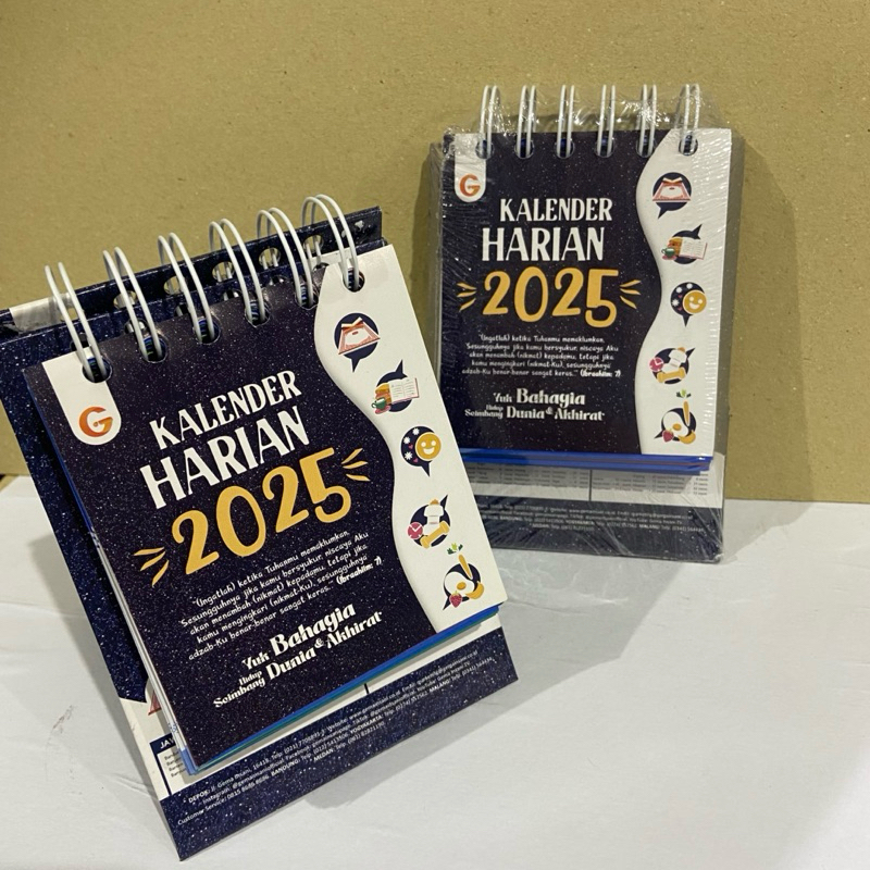 Jual Kalender Meja 2025 M / 1446 H | Shopee Indonesia