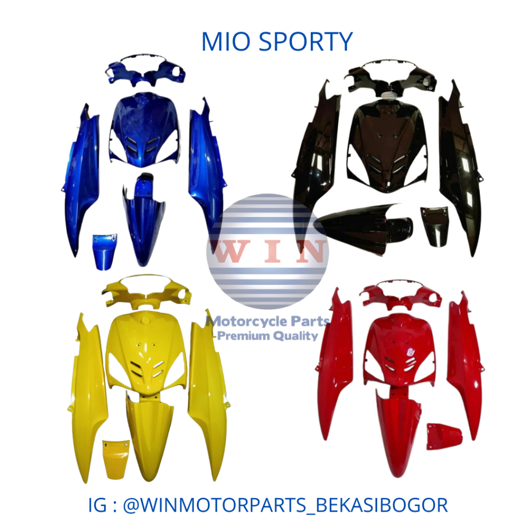 Jual FULL SET BODY MIO 5TL ALL WARNA / FULL BODY KASAR DAN HALUS MIO ...