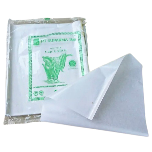 Jual Kertas Nasi Putih / Pembukus Nasi Putih 25x27 cm 100-Pcs | Shopee ...