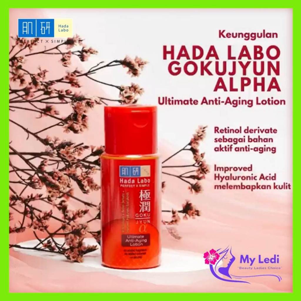 Jual Hada Labo Gokujyun Alpha Ultimate Anti Aging Lotion 100ml ...
