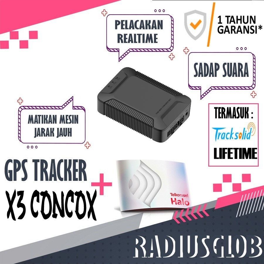 Jual PAKET KOMPLIT GPS X3 (TRACKSOLID PRO LIFETIME + KARTU) | Shopee ...