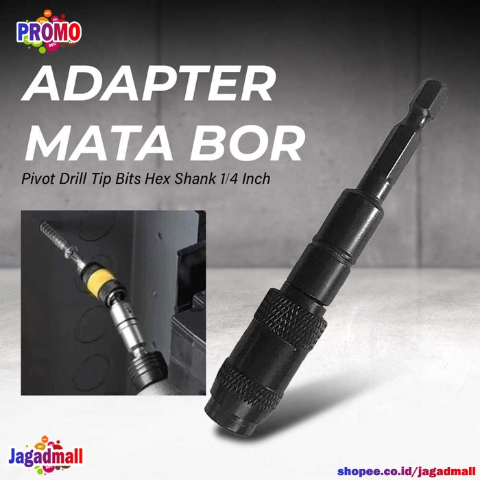 Jual Alat Tambahan Mata Bor Adapter Extension Pivot Drill Tip Bits Hex ...