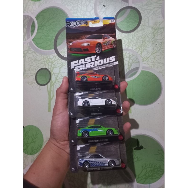 Jual HOTWHEELS FAST N FURIOUS BRIAN O'CORNER R34 SUPRA ECLIPSE | Shopee ...