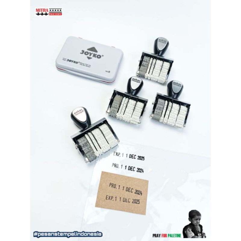 Jual STEMPEL KODE PRODUKSI EXP 5MM | Shopee Indonesia