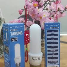 Jual Lampu Led Pijar 6 Watt Starlux Putih Bagus dan Terang Adem ...