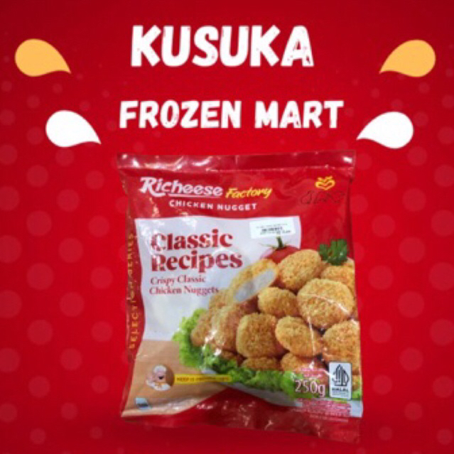 Jual RICHEESE FACTORY CHICKEN NUGGET CLASSIC RECIPES 250 gr | Shopee ...