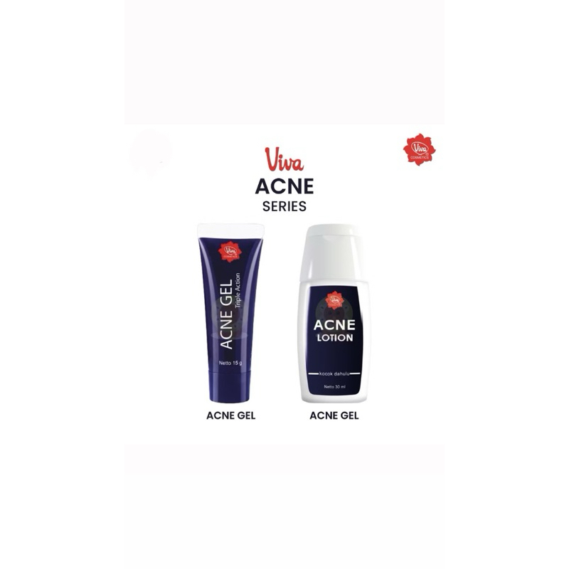 Jual VIVA ACNE GEL TRIPLE ACTION / ACNE LOTION 15gr | Shopee Indonesia