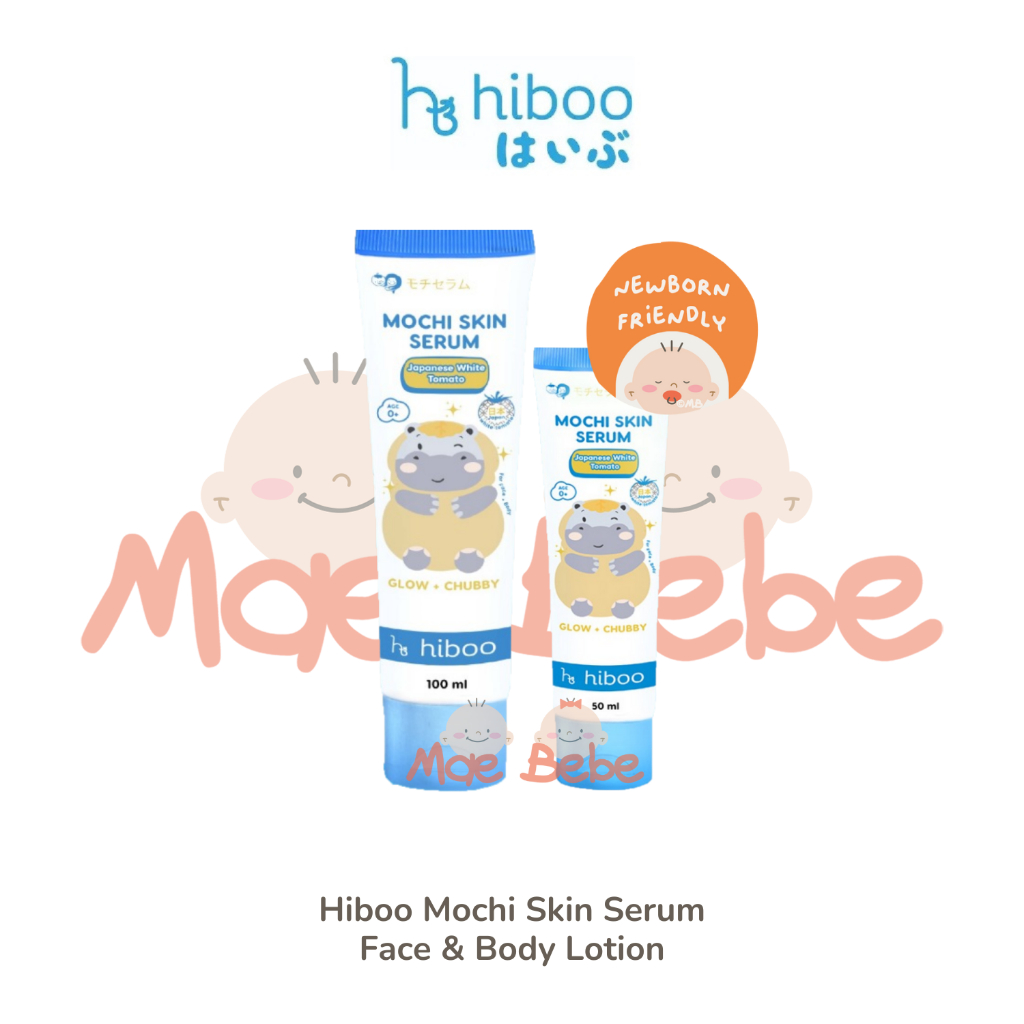 Jual [PROMO] Hiboo Mochi Skin Serum With Japanese White Tomato 2 in 1 ...