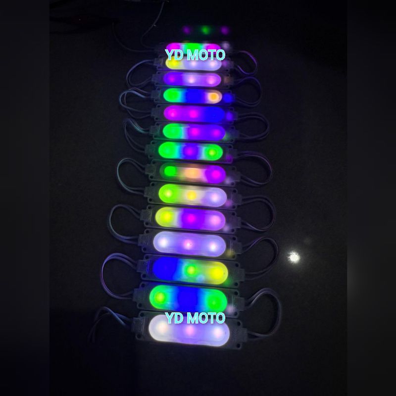Jual Lampu LED modul Plasma 6 mata 12v-24v/lampu kolong LED modul RGB ...