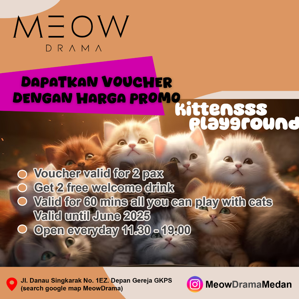 Jual Voucher Meow Drama Beli 5 Gratis extra 2 | Shopee Indonesia