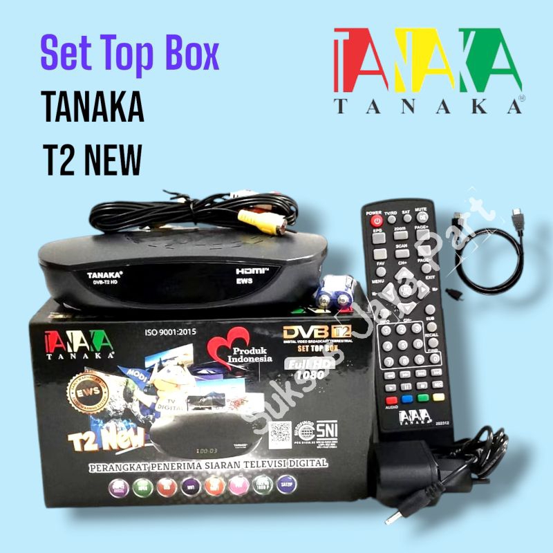 Jual Set Top Box Tanaka T2 New DVB T2 STB TANAKA NEW | Shopee Indonesia