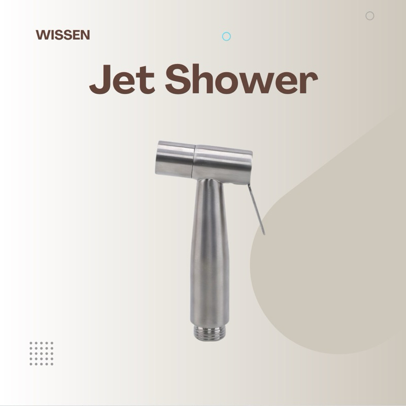 Jual WISSEN Jet Shower 1 Set SUS 304 Stainless Steel, Shower Toilet ...