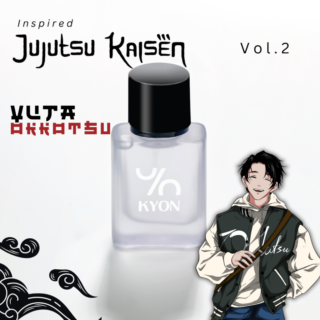 Jual Jujutsu Kaisen Inspired Perfume Vol.2 Sukuna Nanami Yuta Geto ...