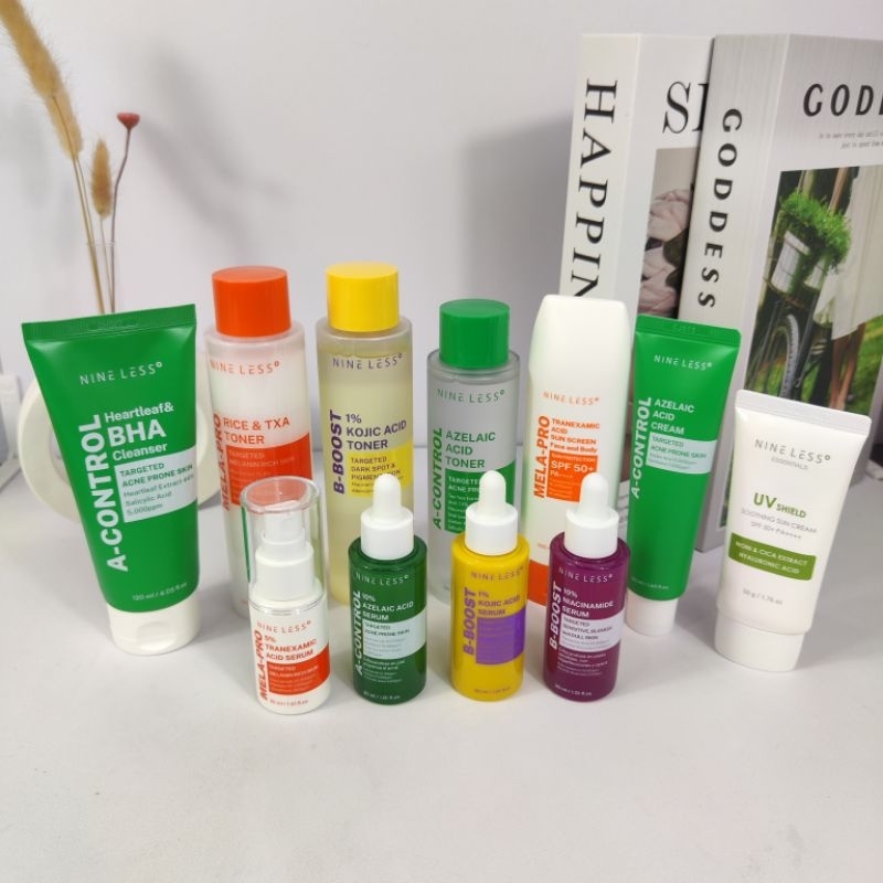 Jual NINE LESS Skincare Korea Original | Shopee Indonesia