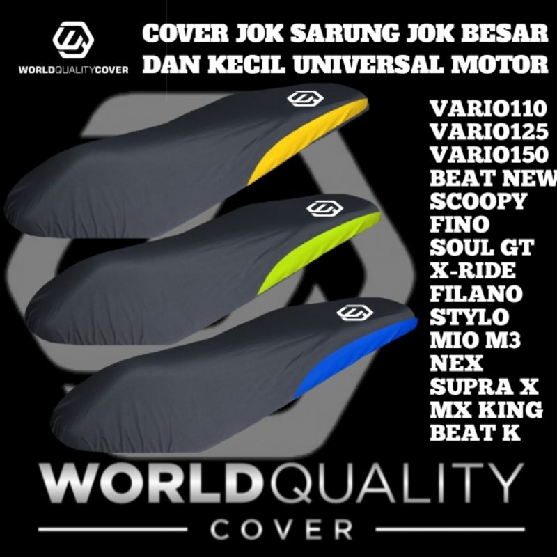 Jual Cover jok motor / Pelindung jok /Sarung jok UKURAN KECIL DAN BESAR ...