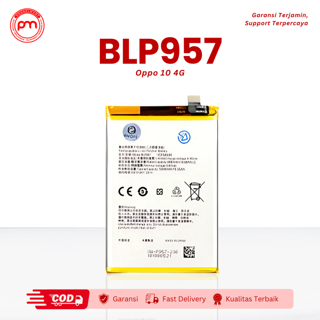Jual Battery Realme 10 4G BLP957 BLP-957 Original Quality | Shopee ...