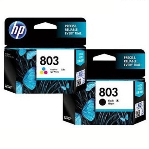 Jual tinta cartridge HP 803 black & 803 color original ( VARIAN ) for ...