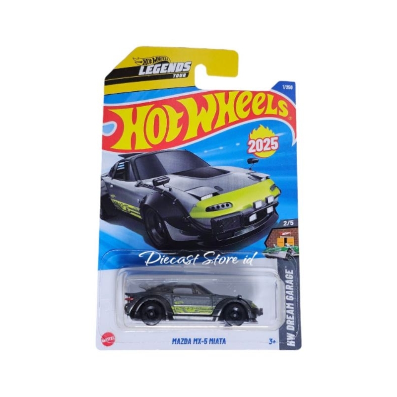 Jual Hot Wheels Mazda MX-5 Miata Legends Tour 2025 | Shopee Indonesia
