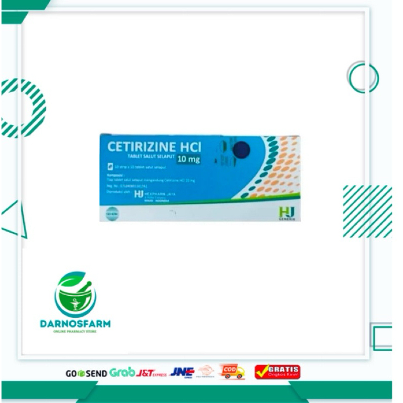 Jual Cetirizine Box Hexpharm | Shopee Indonesia