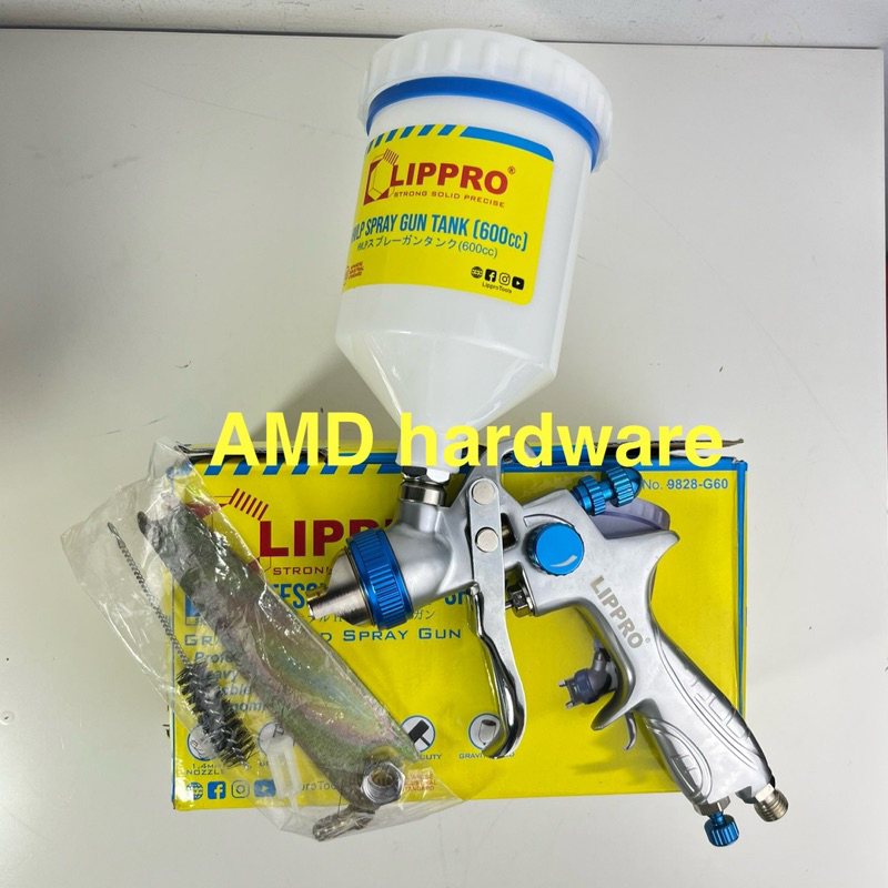 Jual SPRAY GUN HVLP SHOGUN H88G 600ML LOW PRESSURE Stainless Kompresor ...