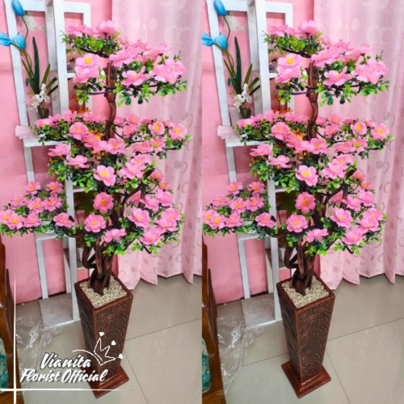 Jual POHON BUNGA SEMANGGI ARTIFISIAL TINGGI 1,5 METER | Shopee Indonesia