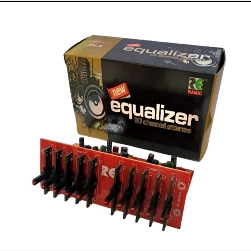 Jual Equalizer RANIC 10 Channels | Shopee Indonesia
