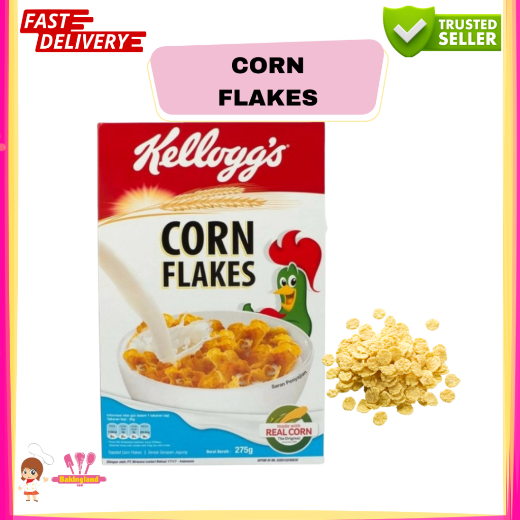 Jual Kellogs Corn Flakes cereal jagung | Shopee Indonesia