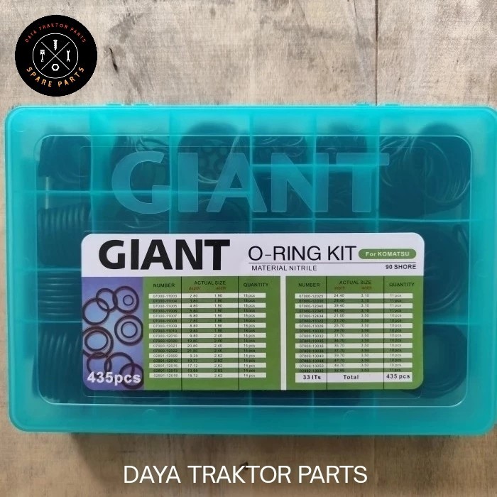 Jual ORING BOX KOMATSU O-RING KIT KOMATSU ORING SET KOMATSU PC200 NBR ...