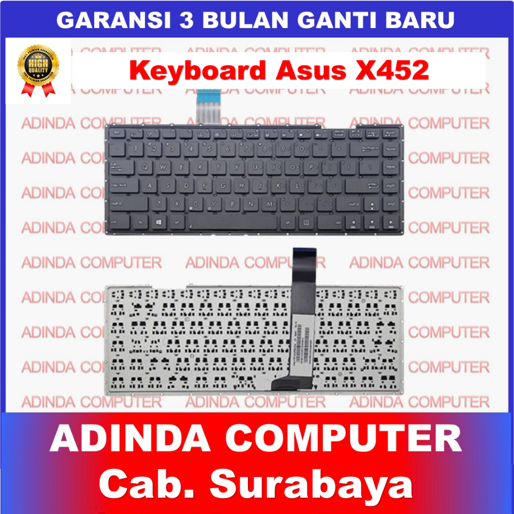 Jual Keyboard Asus X450 X452 X450JF X450JN X450L X450LA X452 X452C ...