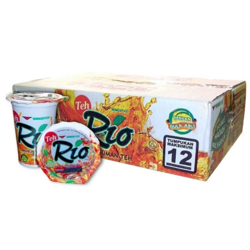 Jual Teh rio cup1 dus isi 24 pcs | Shopee Indonesia