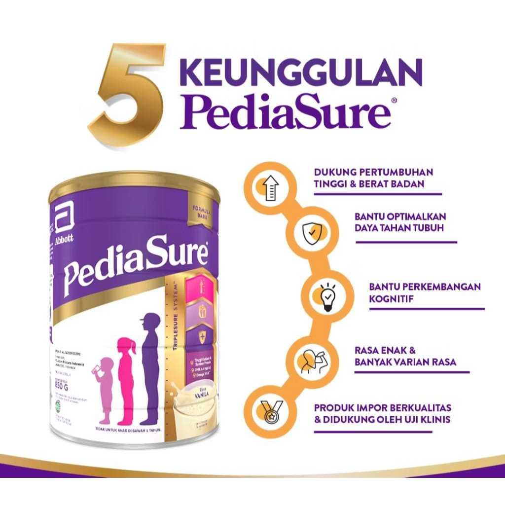 Jual PEDIASURE 850G // PEDIASURE COMPLETE SURE MADU 850G | Shopee Indonesia
