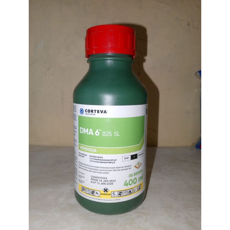 Jual HERBISIDA DMA 6- 825 SL DMA 6 BIRU 100%Original(2 pilihan Kemasan ...