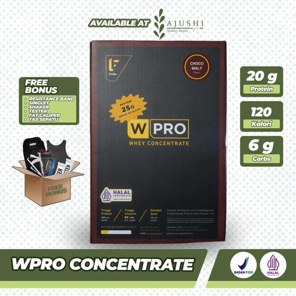 Jual Fitlife Wpro Concentrate 3.3lbs 50 Serving ( Whey Protein ...