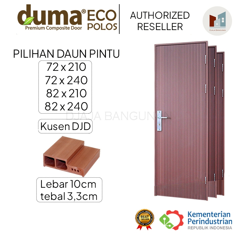 Jual Duma Door Eco Edition Pintu Paket lengkap dengan kusen lebar 72 ...