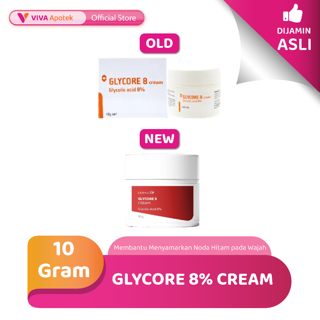 Jual Glycore 8% Cream Membantu Menyamarkan Noda Hitam pada Wajah (10 ...